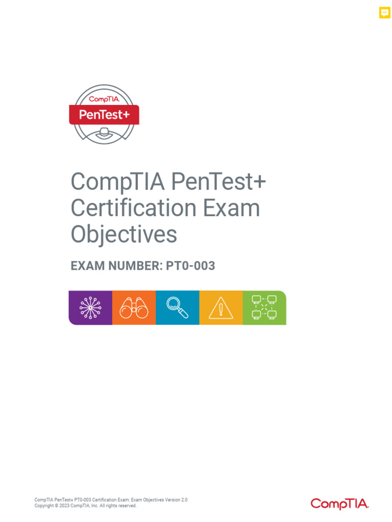 CompTIA PenTest+ PT0-003 Exam Objectives | PDF | Domain Name System ...