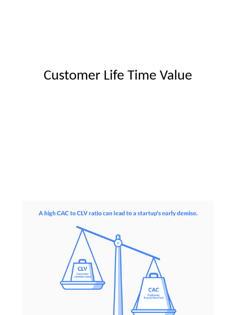 Customer Life Time Value | PDF