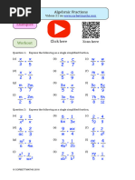 Simplifying Fractions - ANSWERS | PDF