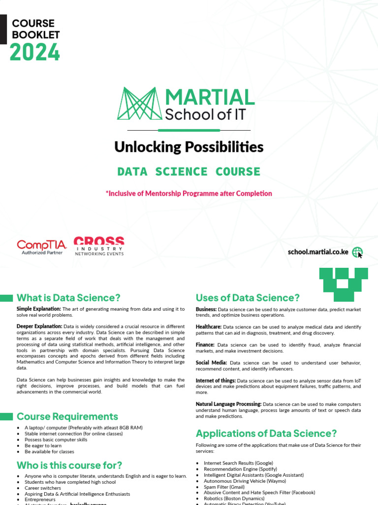 Data-Science-Brochure-1425 | PDF | Data Science | Artificial Intelligence Data-Science-Brochure-1425 | PDF | Data Science | Artificial Intelligence