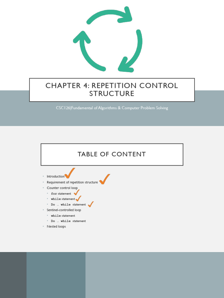 CSC 126 CH4 PART 2 | PDF | Control Flow | Software Development