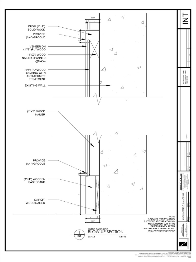 Revise Blow Up (Wall) | PDF | Wood | Woodworking