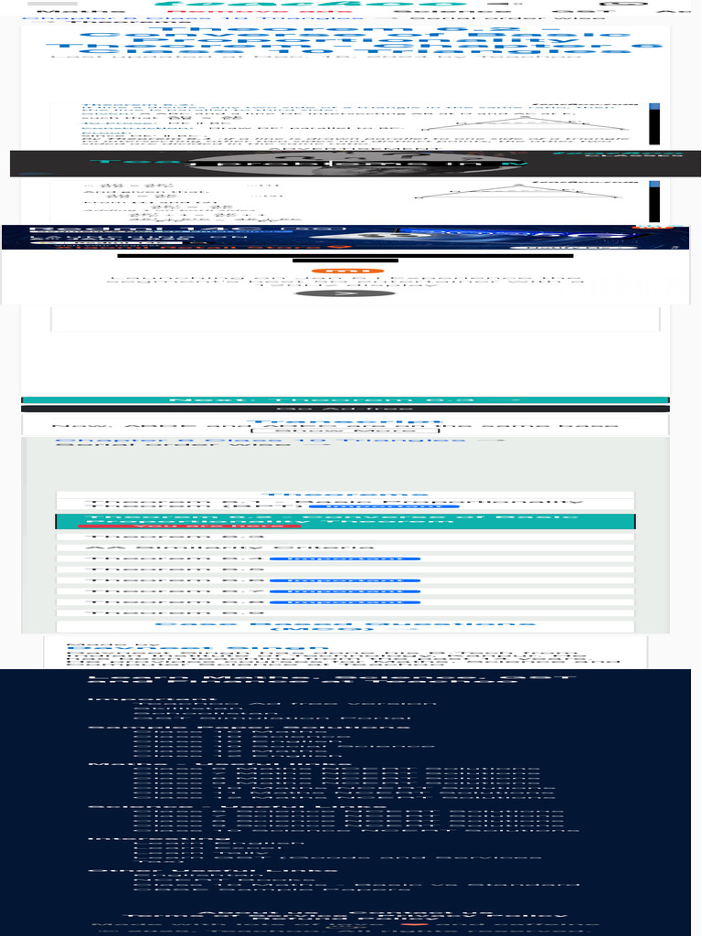 Theorem 6.2 - Converse of Basic Proportionality Theorem - Theorems ...