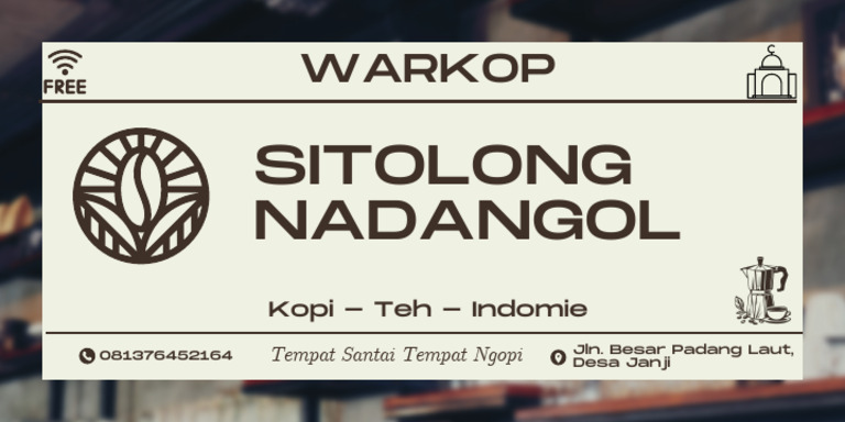 Spanduk warkop | PDF
