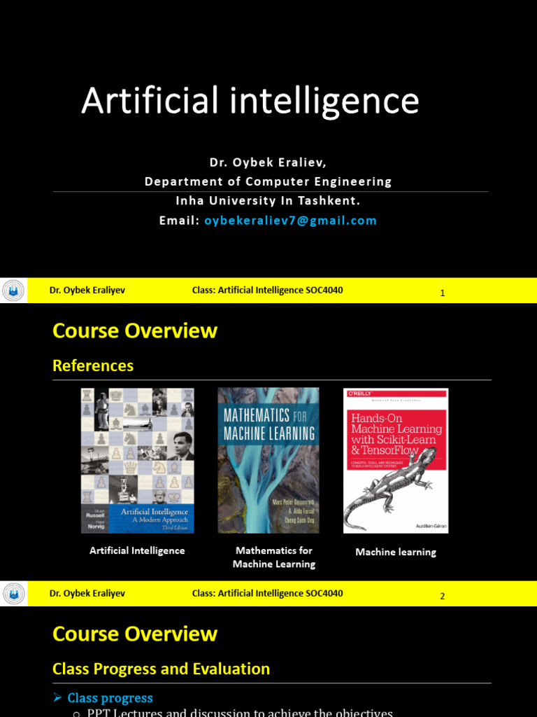 1.1. Intro to AI | PDF | Artificial Intelligence | Intelligence (AI) & Semantics