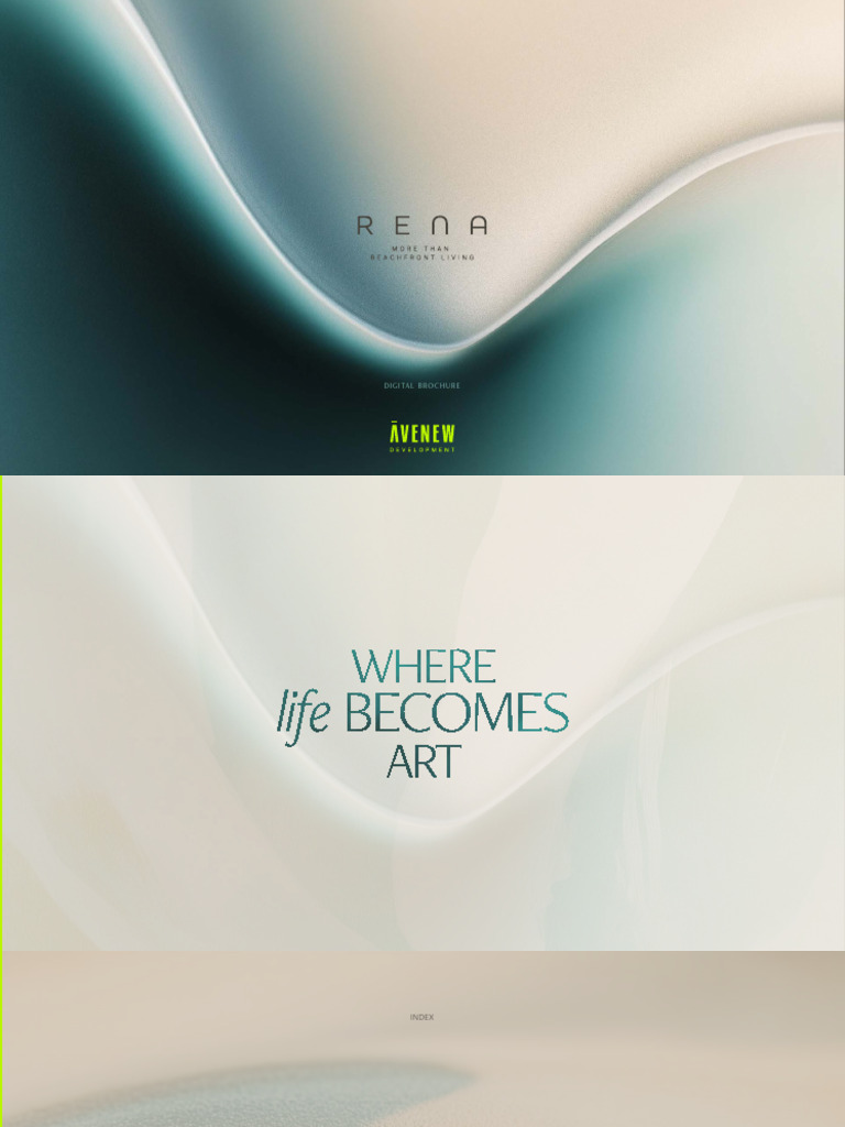 Rena_by_AVENEW_Development_2024_Brochure[1] | PDF | Dubai | Beach