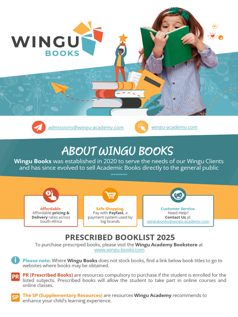 Wingu Booklists 2025 (10) | PDF | Secondary Education | Vocational Education