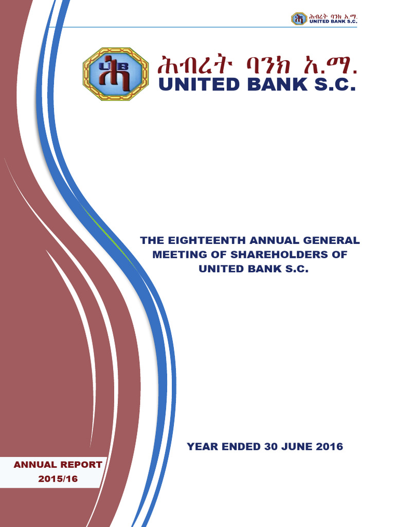 UNITED | PDF | Banks | Financial Statement