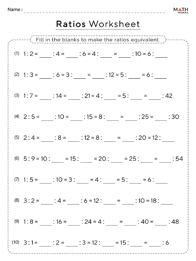 6th-Grade-Math-Ratios-Worksheets (1) | PDF