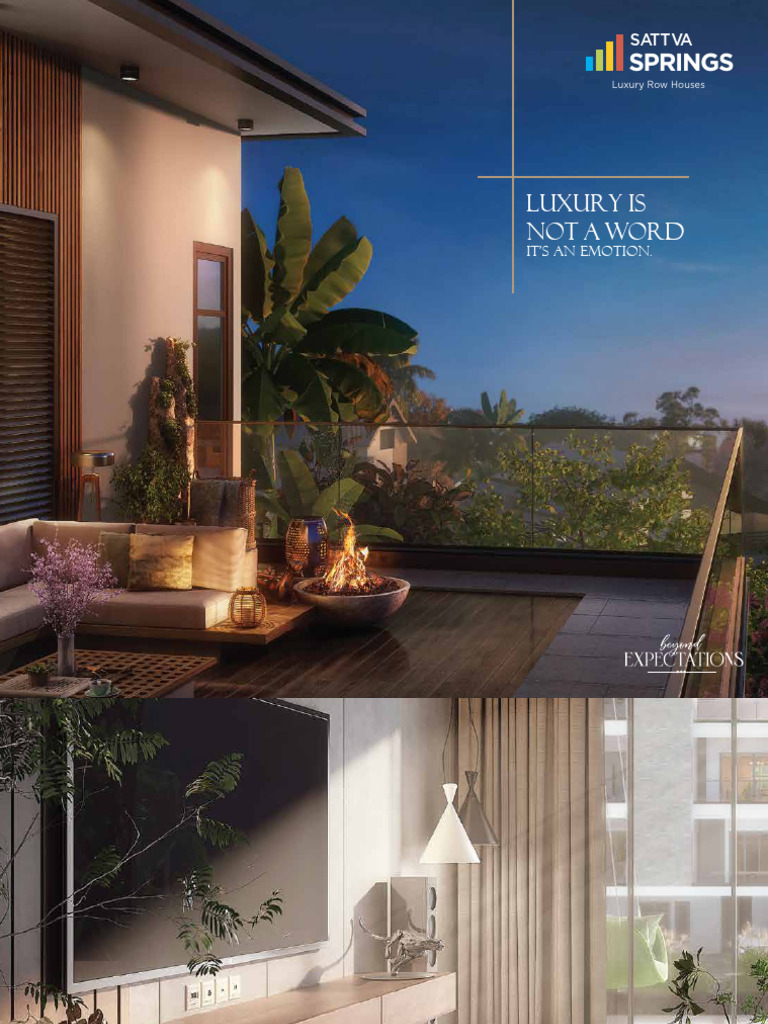 Sattva Springs Brochure | PDF | Room | Tile