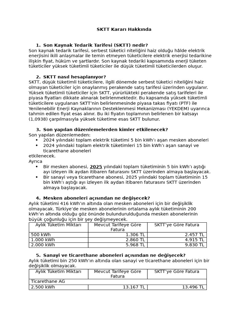 SKTT Kararı Hakkında | PDF
