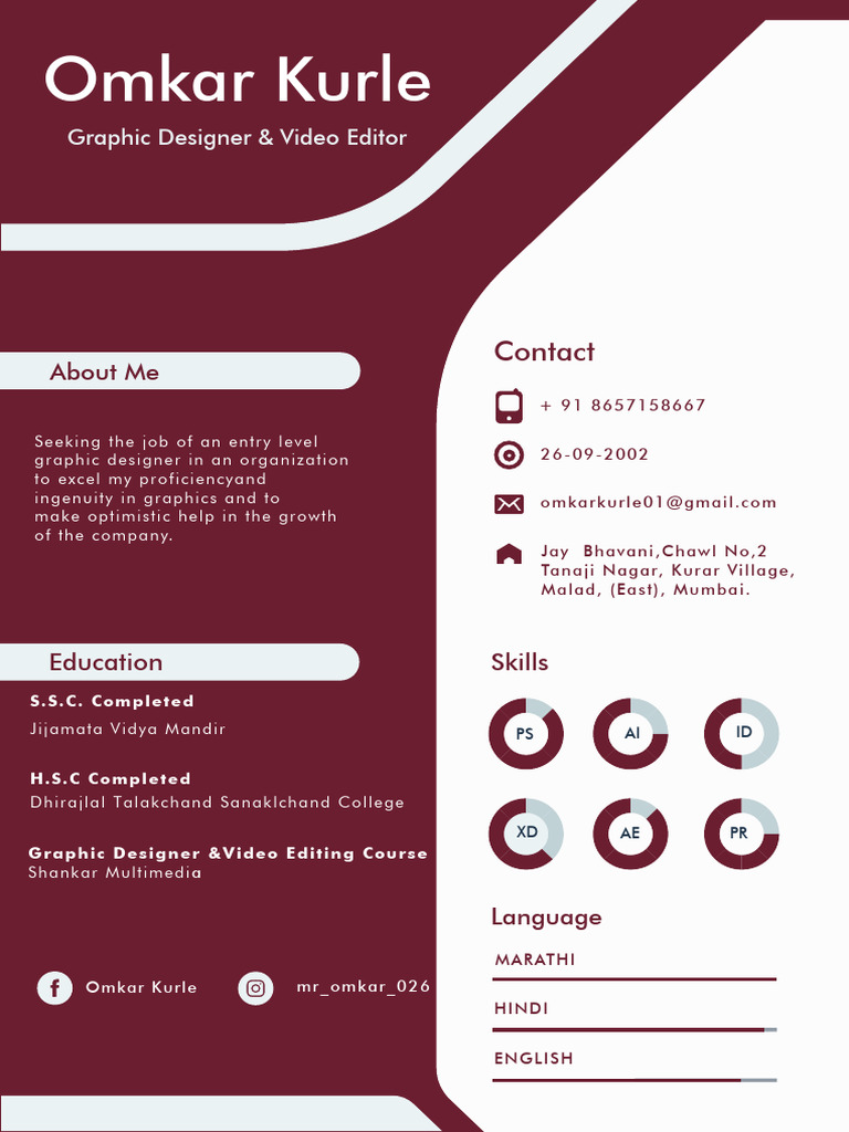 Omkar Kurle Resume | PDF
