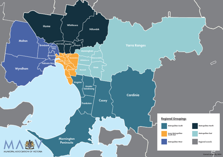 Melbourne Metropolitan Area Overview | PDF | Melbourne