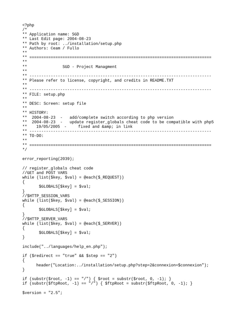 f00000000000-setup.php | PDF | Postgre Sql | Oracle Database f00000000000-setup.php | PDF | Postgre Sql | Oracle Database