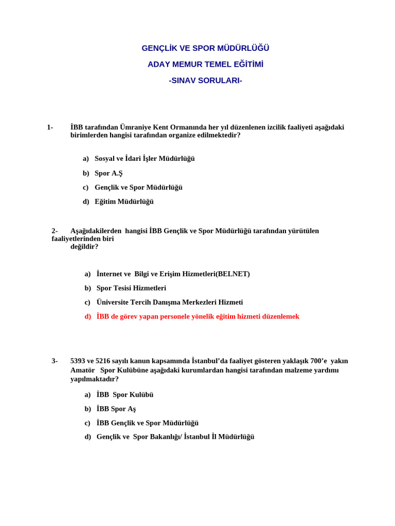 9 - BB'N - N GEN+çL - K VE SPOR FAAL - YETLER | PDF