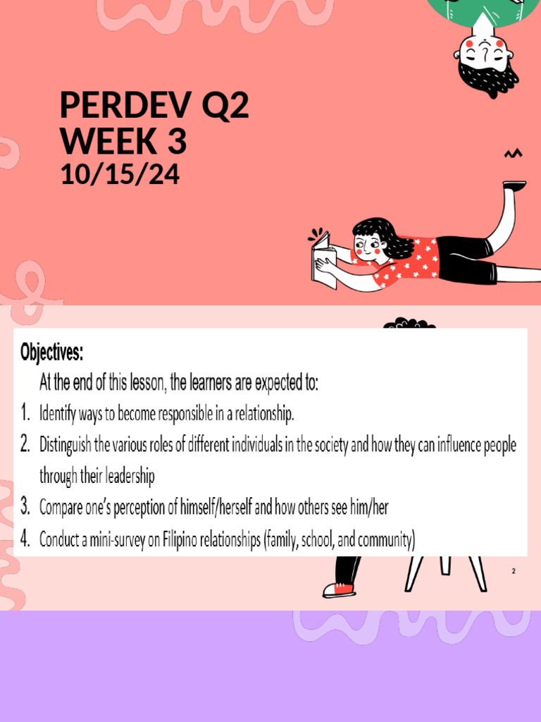 PERDEV Q2 w3 | PDF | Attitude (Psychology) | Self Concept