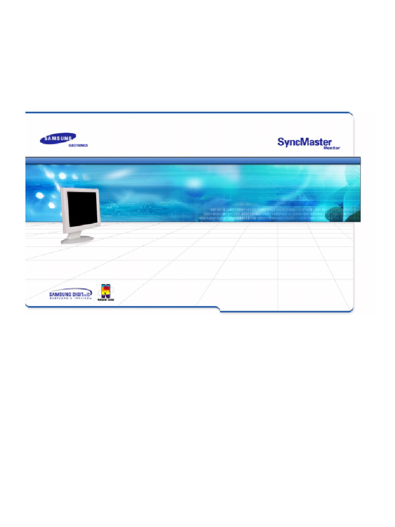 SAMSUNG Computer User-Manual-16045 | PDF | Computer Monitor | Display ...