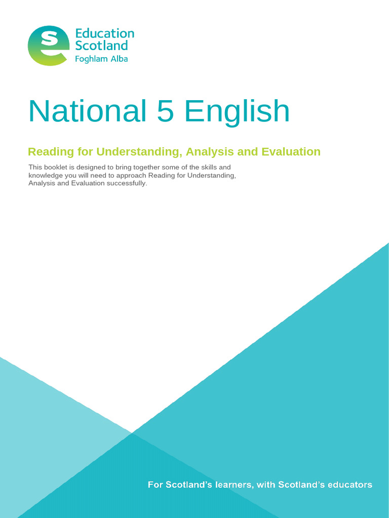 National 5 RUAE Exam Preparation Guide | PDF | Ellipsis