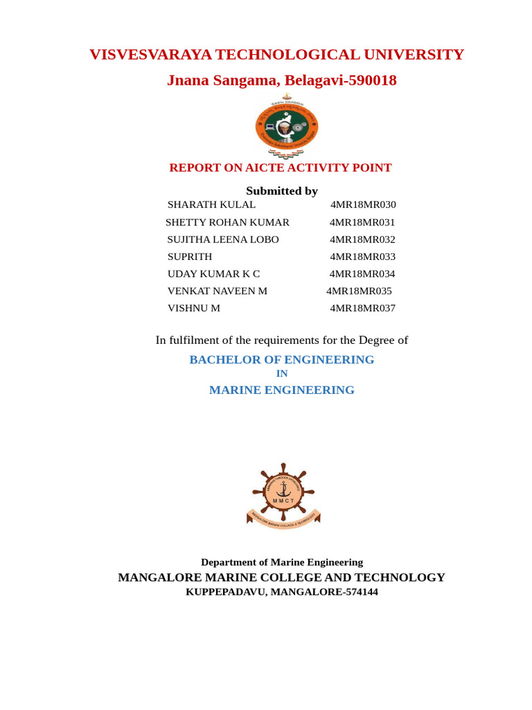 AICET report | PDF | Sanitation