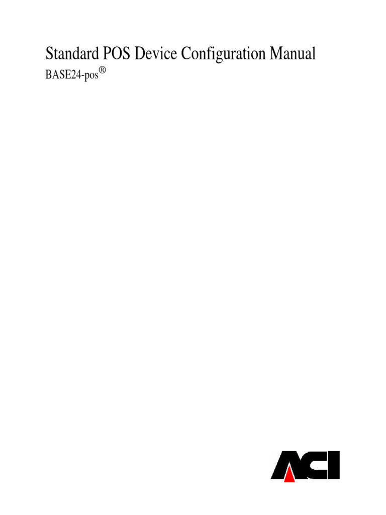 BASE24-Pos SPDH Device Config | PDF | Computing