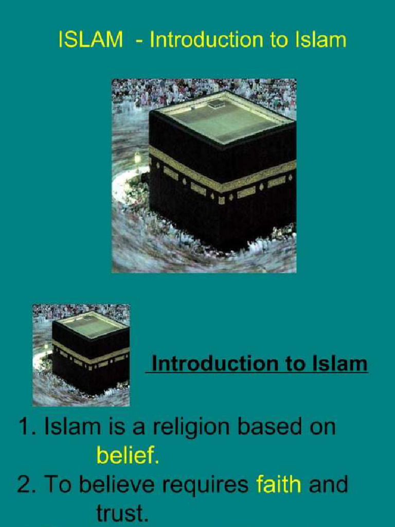 Islam Lesson | PDF