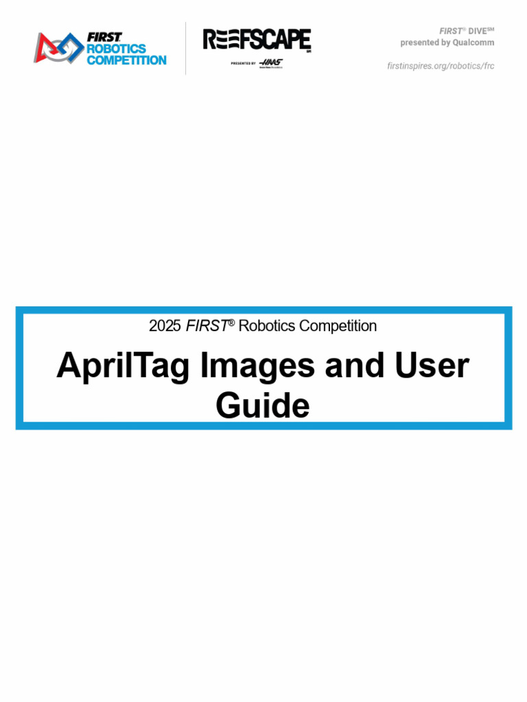Apriltag Images and User Guide | PDF