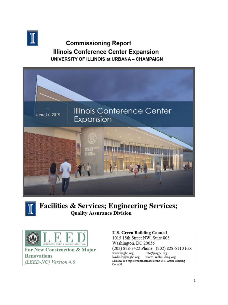 Cx Report Conference Center Expansion | PDF | Engineering | Building ...