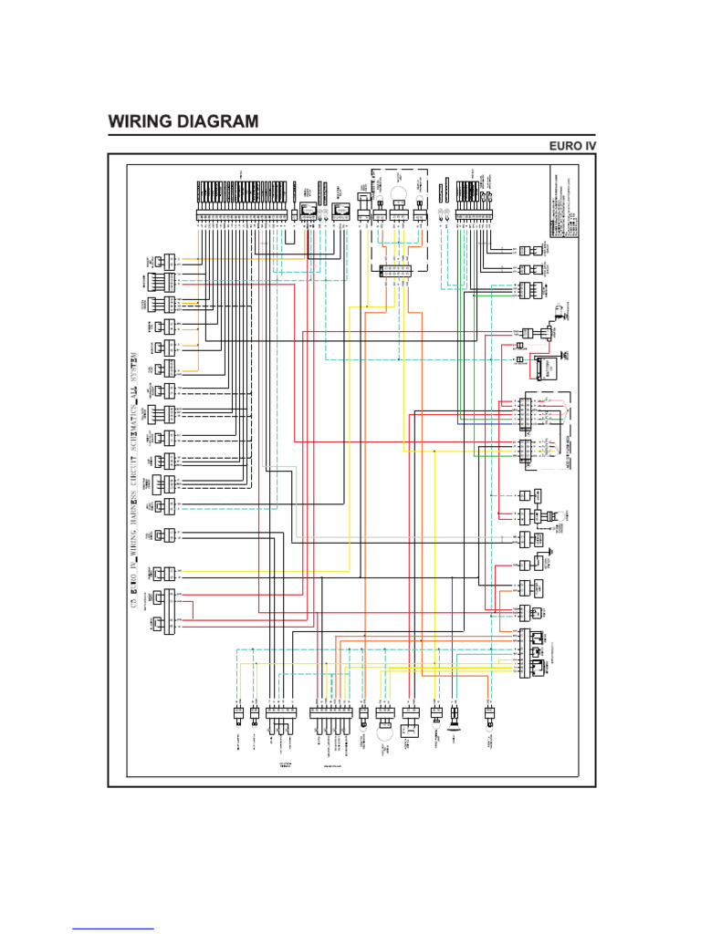 C5 Euro IV Wiring Harness Circuit Schematics - All System | PDF