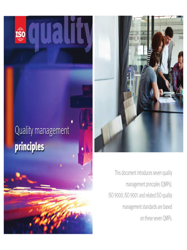QMS Principles 2 by 1 | PDF | Quality Management | Iso 9000