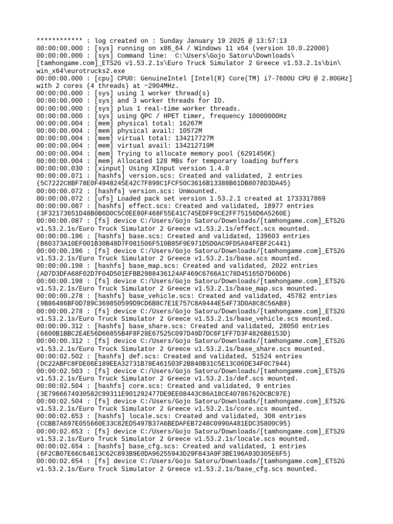 game.log | PDF | Computing | Software