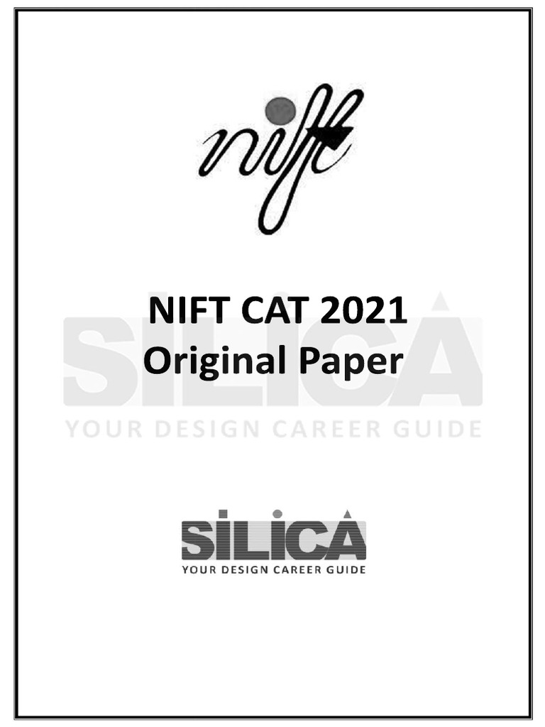 NIFT 2021 Question Paper | PDF