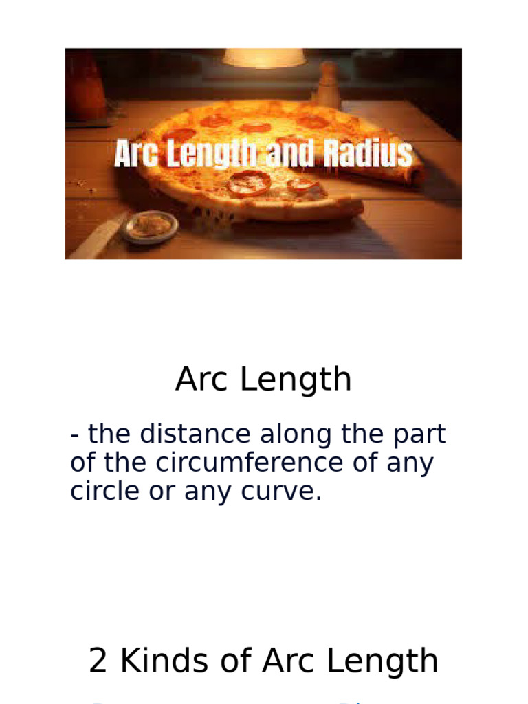 Arc Length | PDF