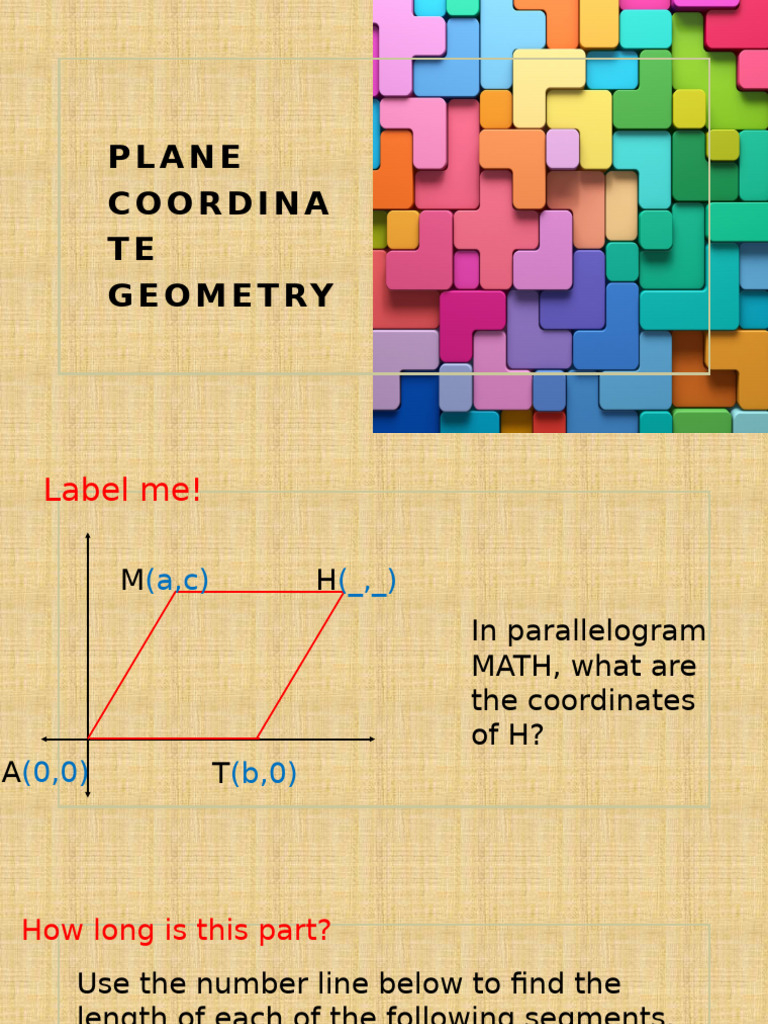 Plane Coordinate Geometry | PDF