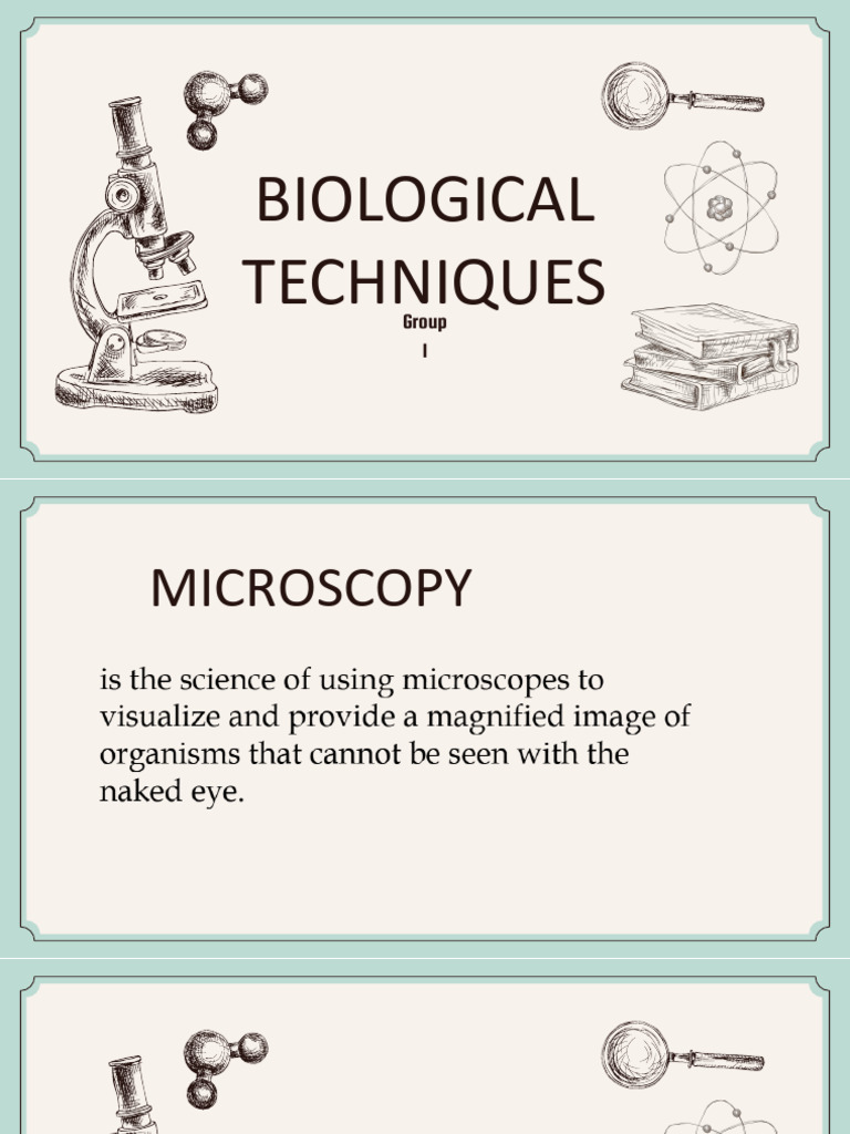 Biological Techniques | PDF