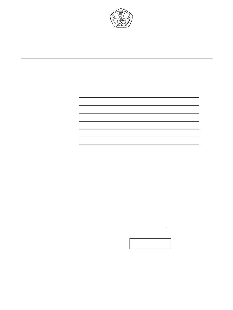 Pakta Integritas Peserta Uji Kompetensi Kenaikan Jenjang Jabatan 2024 | PDF