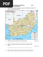 2023 T1 Geo 9 WORKSHEETS | PDF | Contour Line | Latitude
