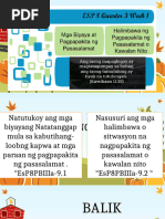 Mga Biyaya at Pagpapakita NG Pasasalamat | PDF