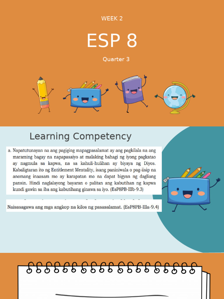 Esp 8 q3 WEEK 2 | PDF