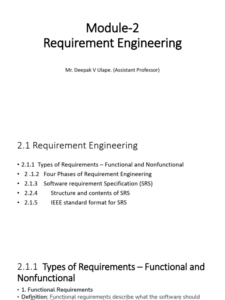 Requirement Engineering | PDF | Agile Software Development | Scrum (Software Development)