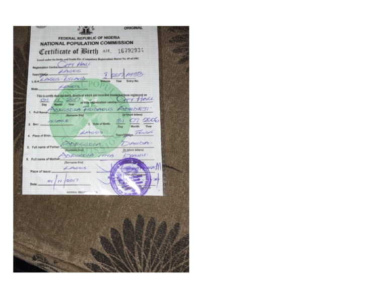 fridaous B certificate | PDF