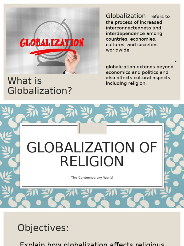 Globalization of Religion | PDF | Religious Belief And Doctrine ...