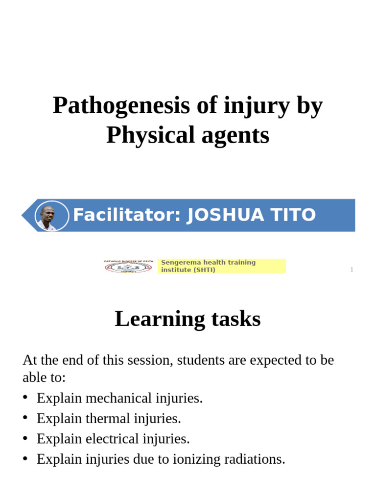Session 5C. Physical Agents | PDF | Hyperthermia | Radiation