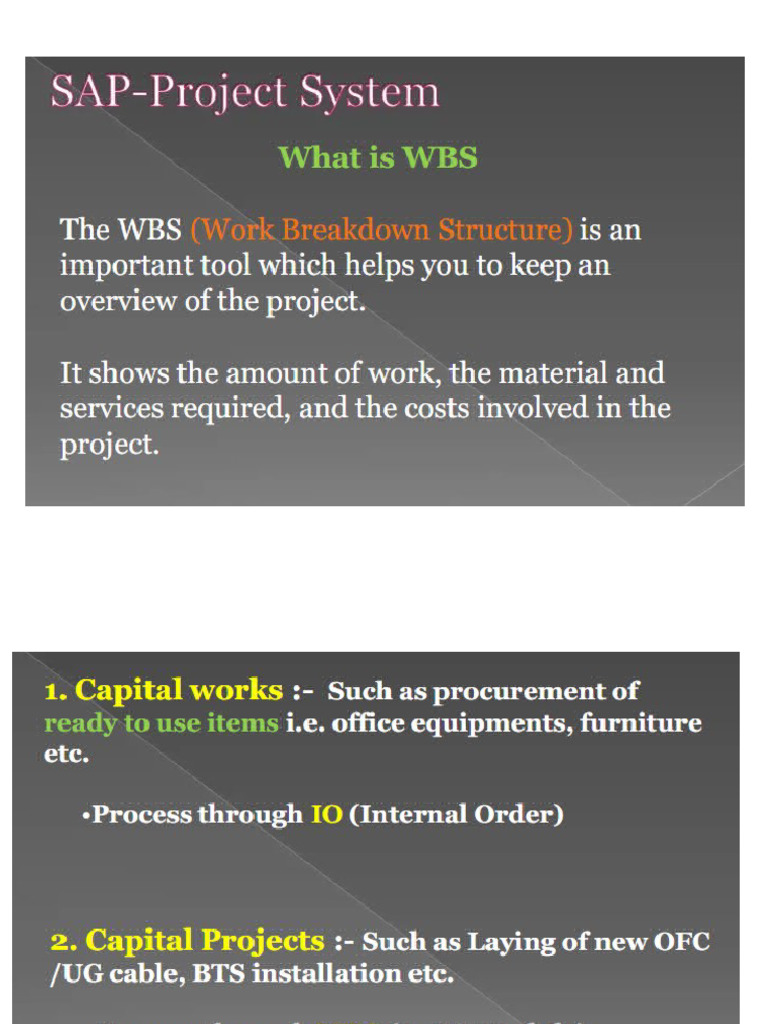 WBS PPT | PDF
