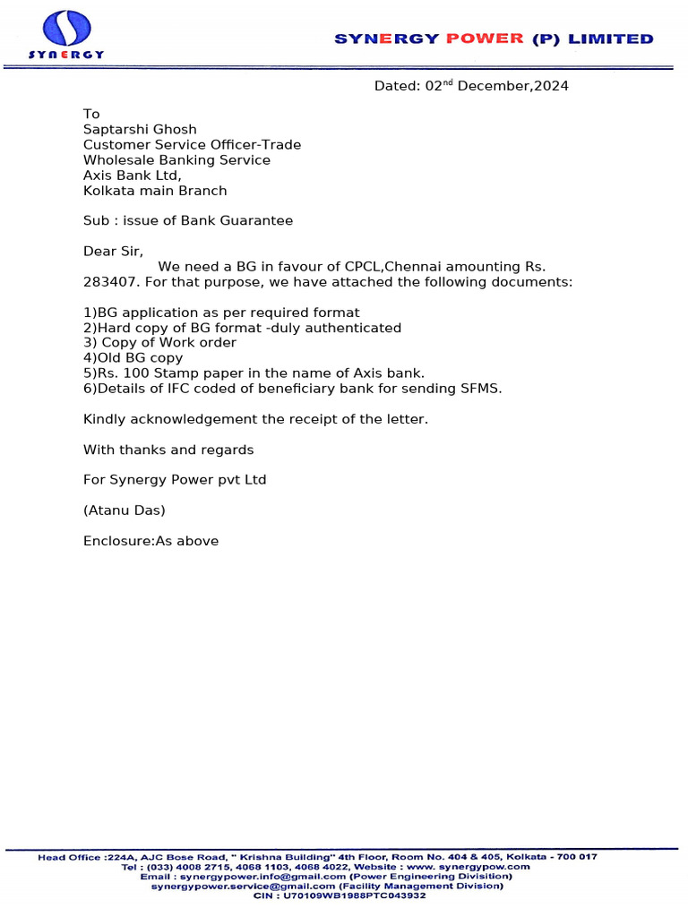 Acknowledgement Pdf