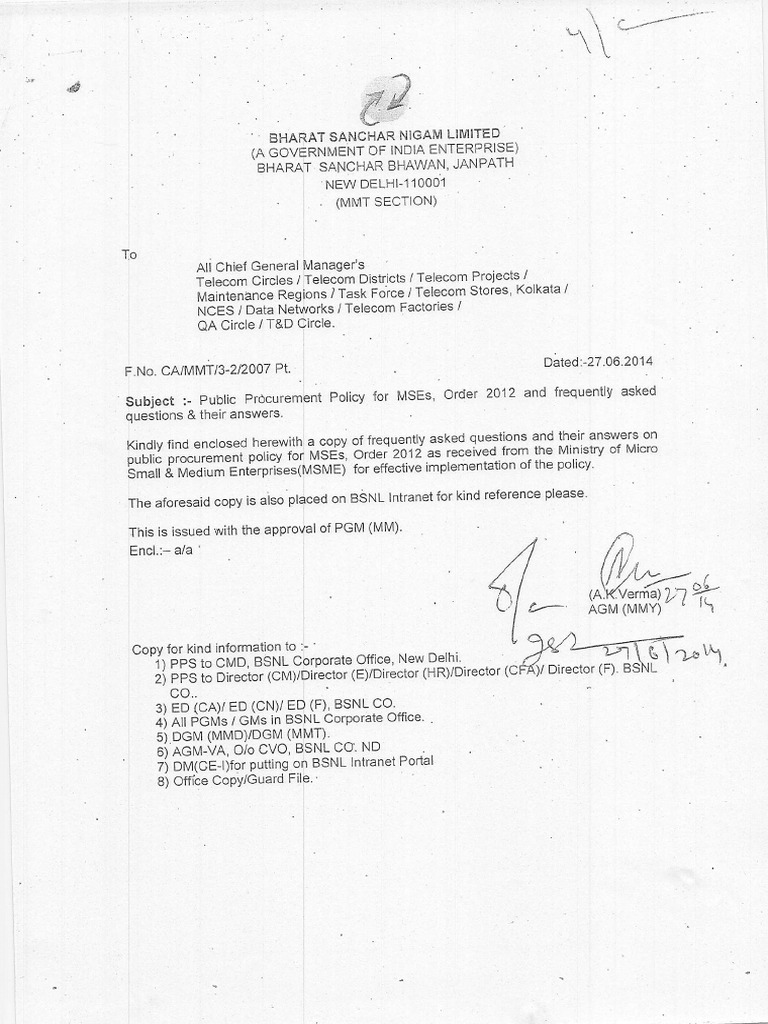 MSE Guidelines | PDF | Government Of India | Dalit