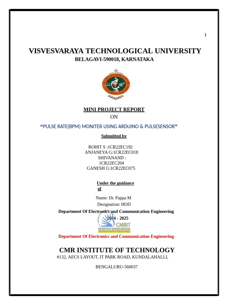 EP PROJECT | PDF | Usability | Arduino