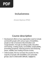 Chapter 1 Inclusiveness | PDF | Disability | Poverty
