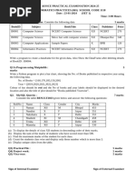 CBSE Class12 IP Practical File 2025-26 | PDF | Sql | Computing