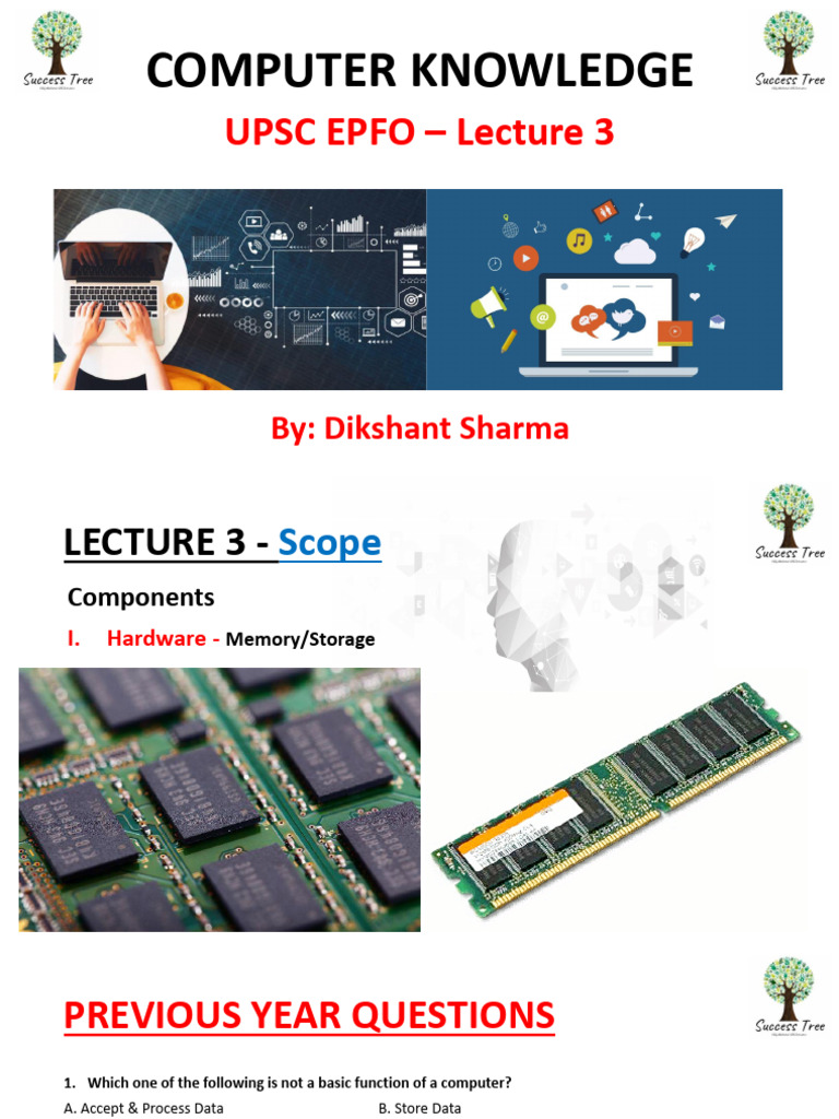 3)b | PDF | Computer Data Storage | Random Access Memory