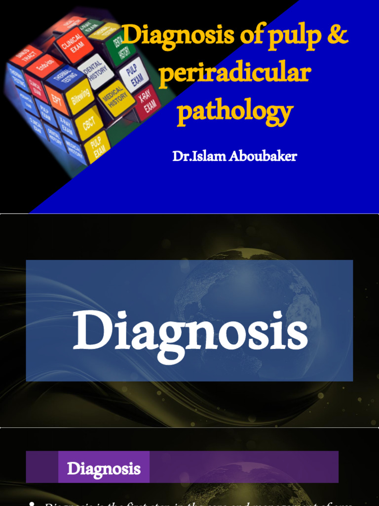 3-Diagnosis Pulp and Periradicular Pathology_030511 | PDF | Medical ...